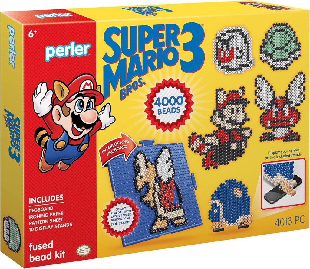 Set Grande – Super Mario Bros 3 – Nintendo Fuse Bead Kit, 4013pc, 13 ...