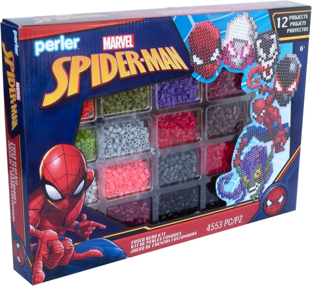 Set Grande – Spider-Man – Marvel Fuse Bead Kit, 4553pc, 12 Figuras ...
